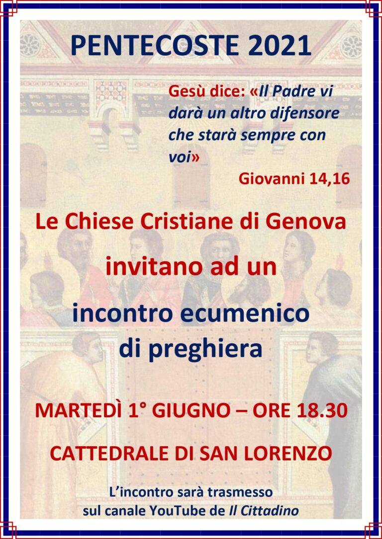 News – The Church of the Holy Ghost Genoa, Italy